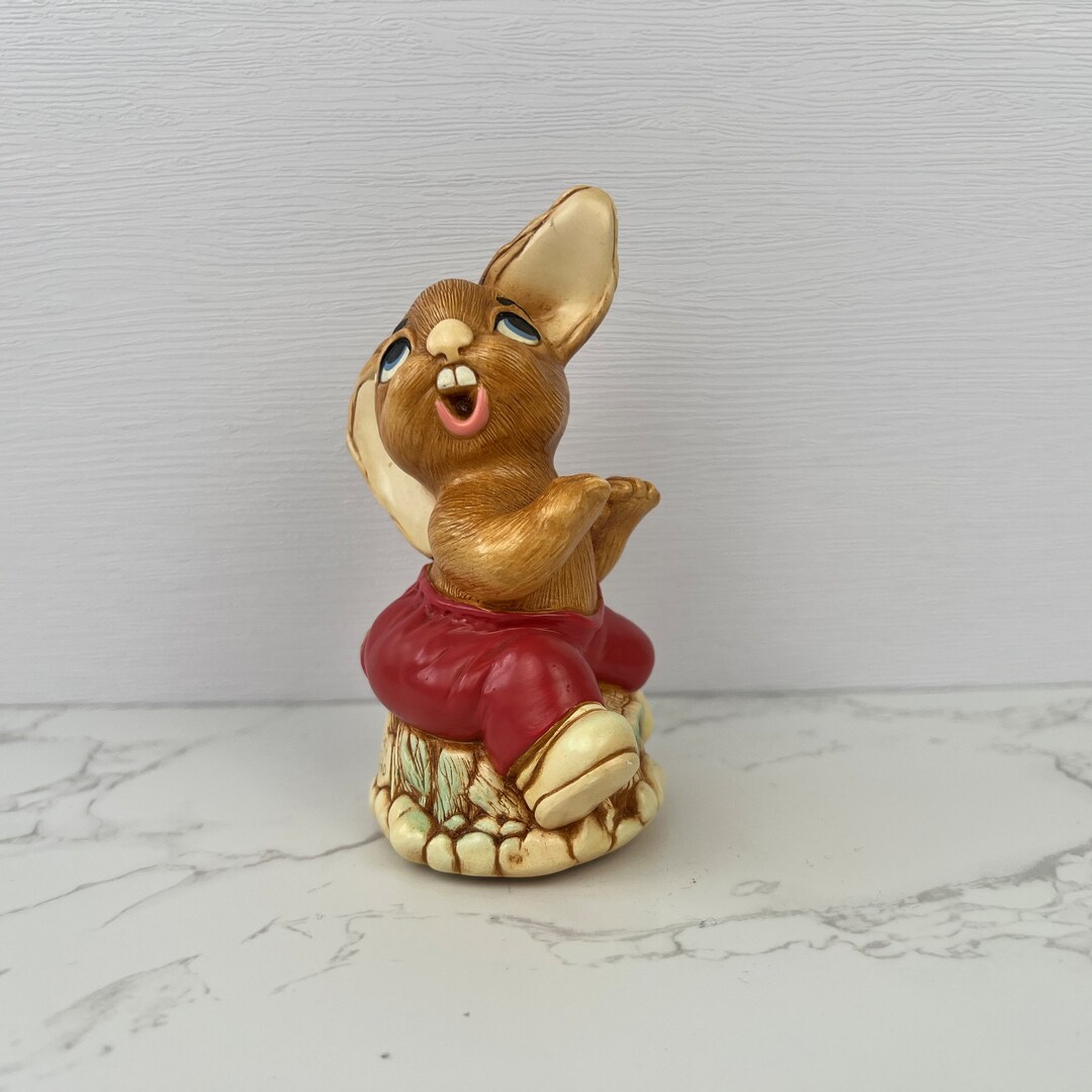Vintage Pendelfin Figurine, "the Thumper" Rabbit Bunny Figurines, Hand ...