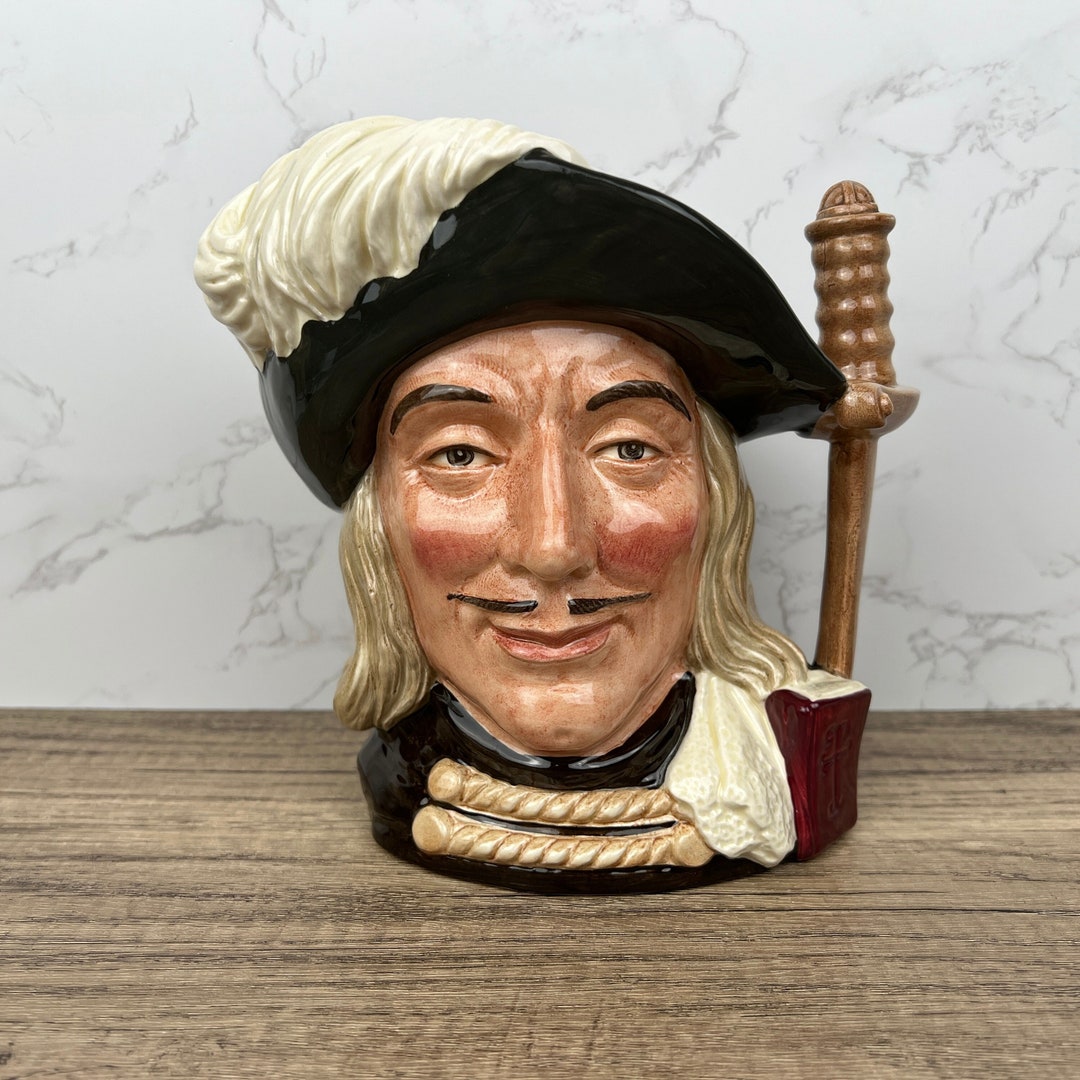 ARAMIS ROYAL DOULTON Large Character Jug 6441, Three Musketeers ...