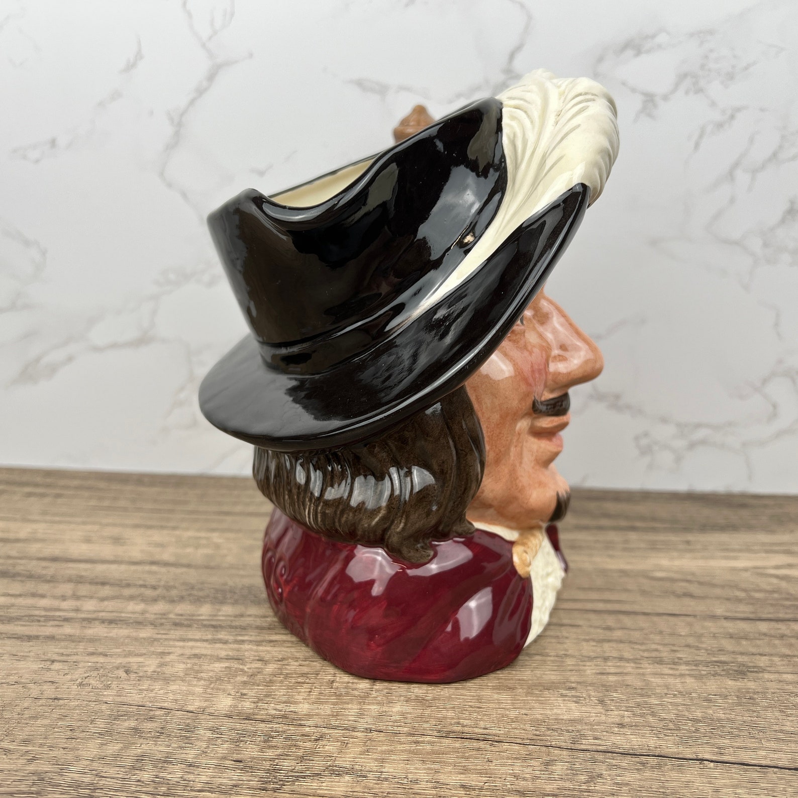 PORTHOS ROYAL DOULTON Large Character Jug 6440, Three Musketeers ...