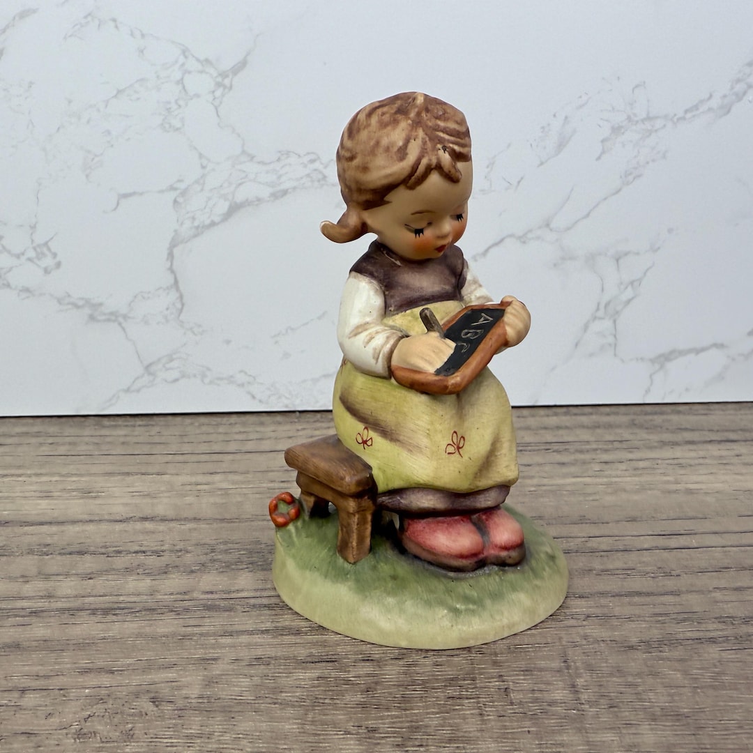 1960s Vintage Goebel Hummel Figurine, Busy Student 367, W. Germany ...