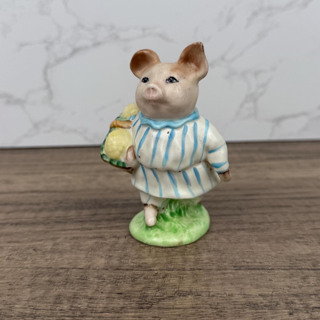 Beswick 1950s Beatrix Potters Figurines, LITTLE PIG ROBINSON Figure ...