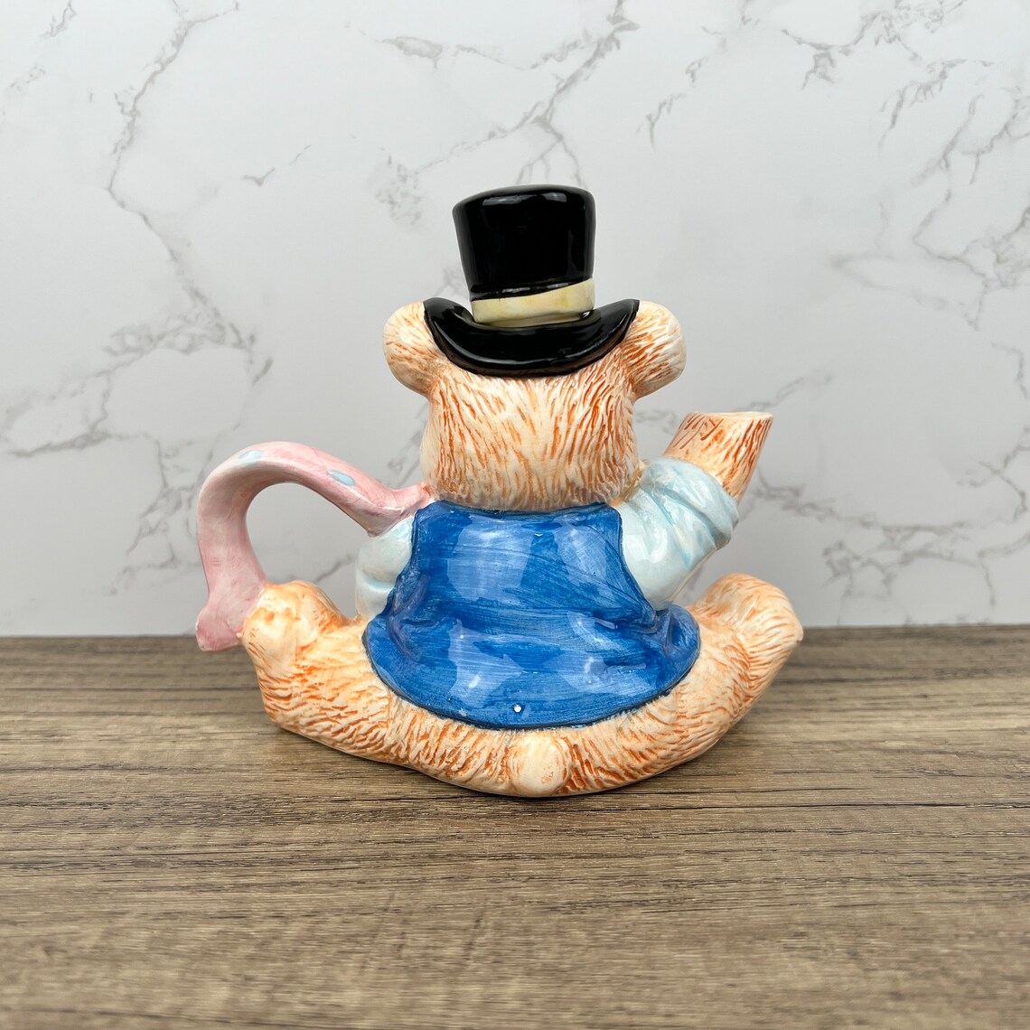 Teddy Bear Teapot, Unusual Vintage Ceramic Teapot, Rare Find, Kitchen ...