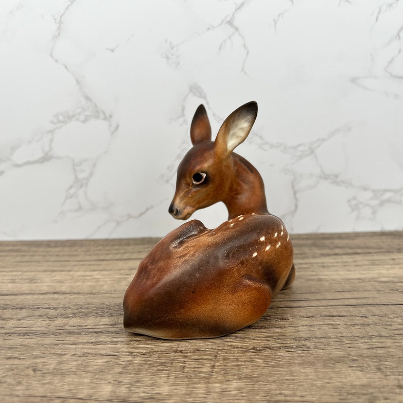 Vintage Western Germany Porcelain Animal Deer Figurine, Western Germany ...