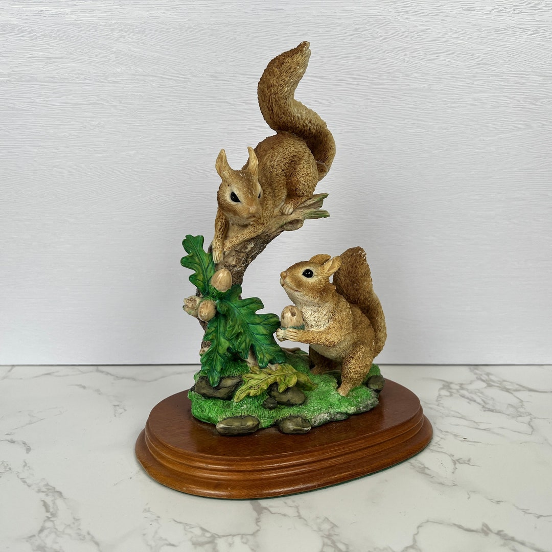 The Leonardo Collection, Nature Studies 1993, Leonardo Resin Squirrel ...