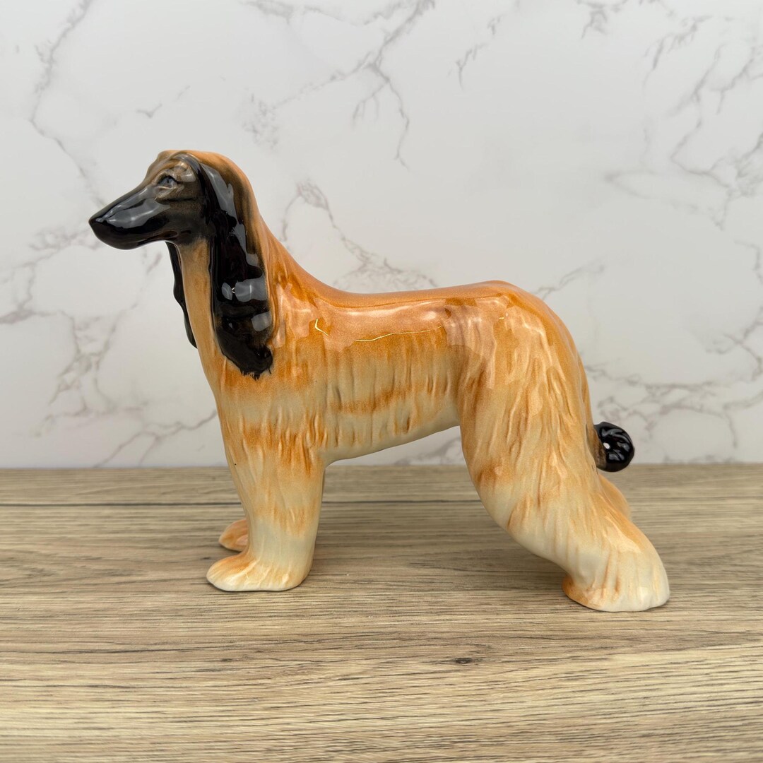 Antique Rare Finds Beswick Dog Figurine, Hajubah of Davlen Afghan Hound ...
