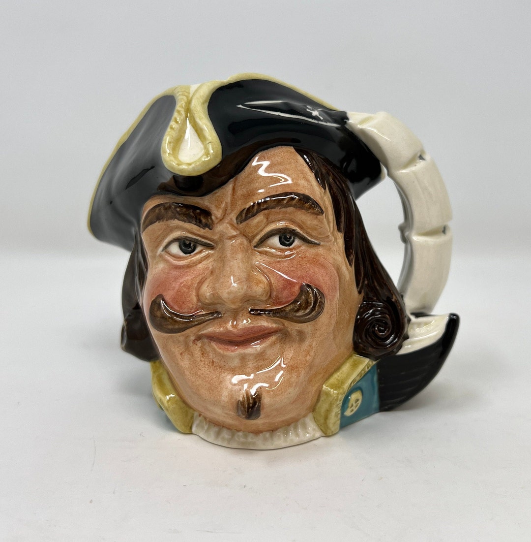 Vintage Royal Doulton Character Jug Captain Henry Morgan Ref D6469 9cm ...