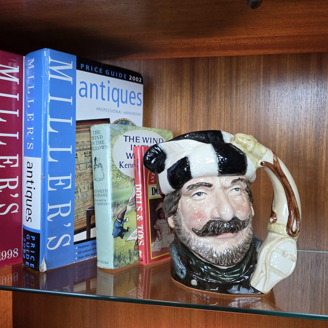 Royal Doulton Trapper Character Toby Jug D6609 | Made in England Hand ...