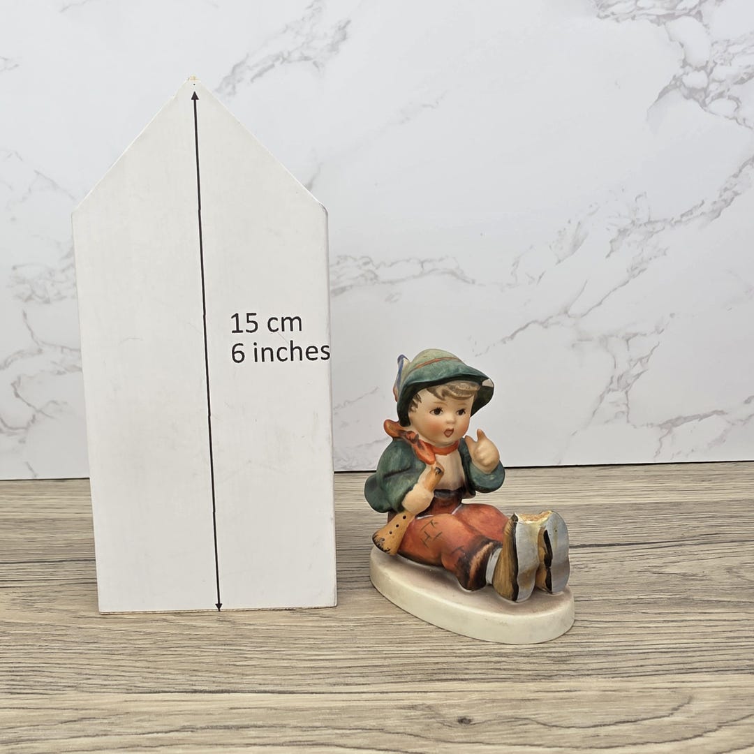 Hummel Figurine Merry Wanderer #11 TMK-5 Goebel West Germany Vintage ...