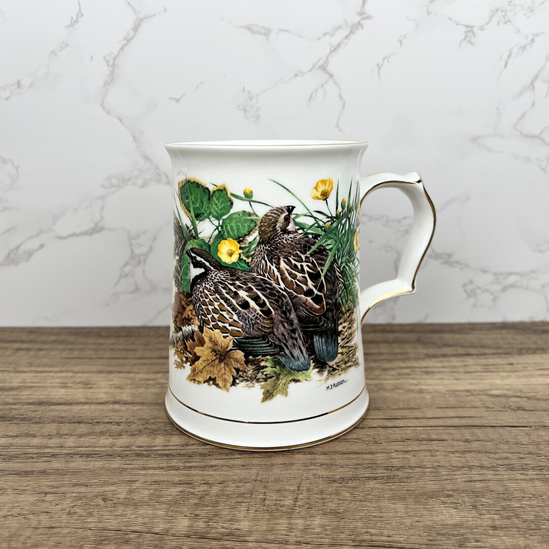BOBWHITE QUAIL HAMMERSLEY Fine English Bone China the Game Bird ...