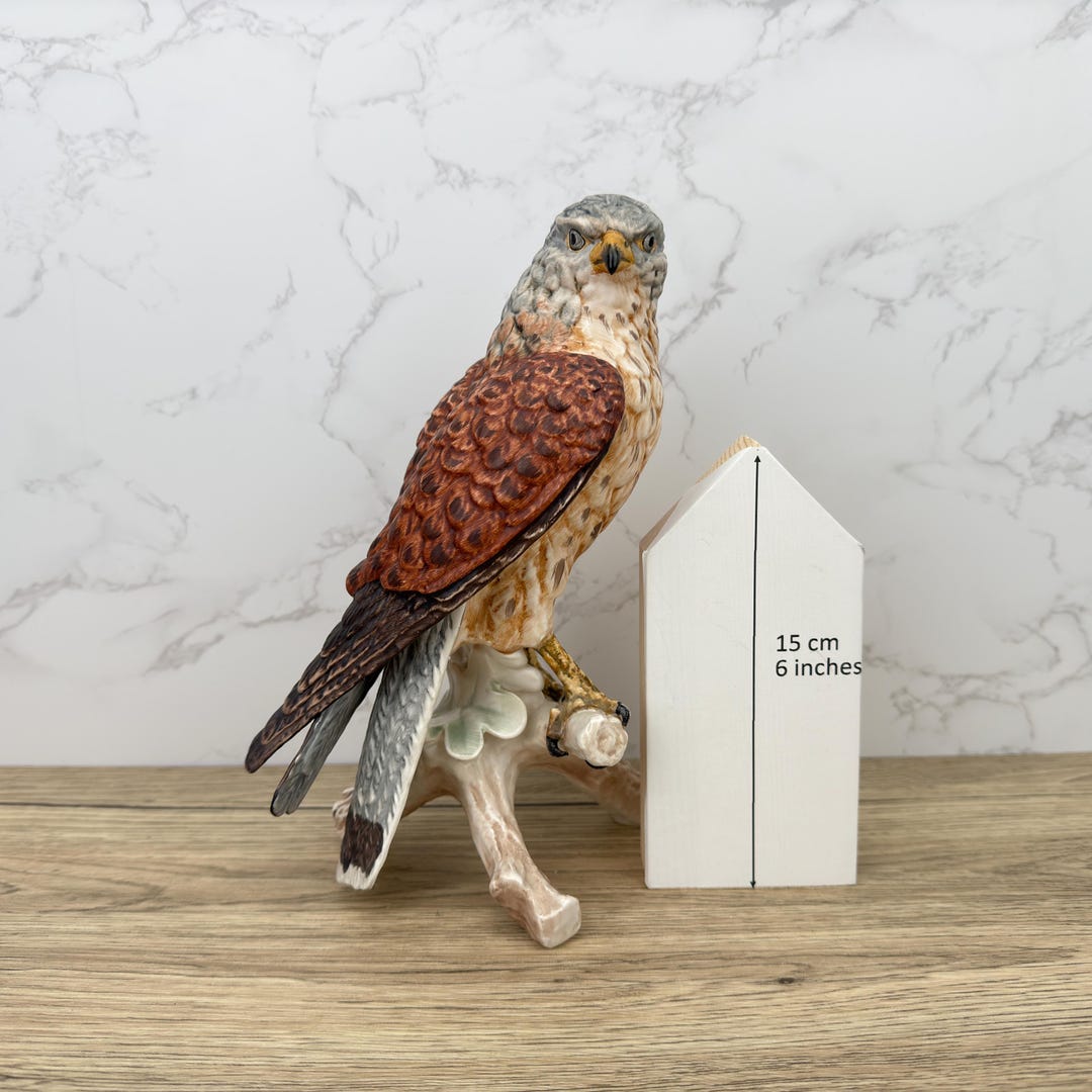 Vintage Goebel Hummel Falcon Porcelain Sculpture, Western Germany, 1969 ...