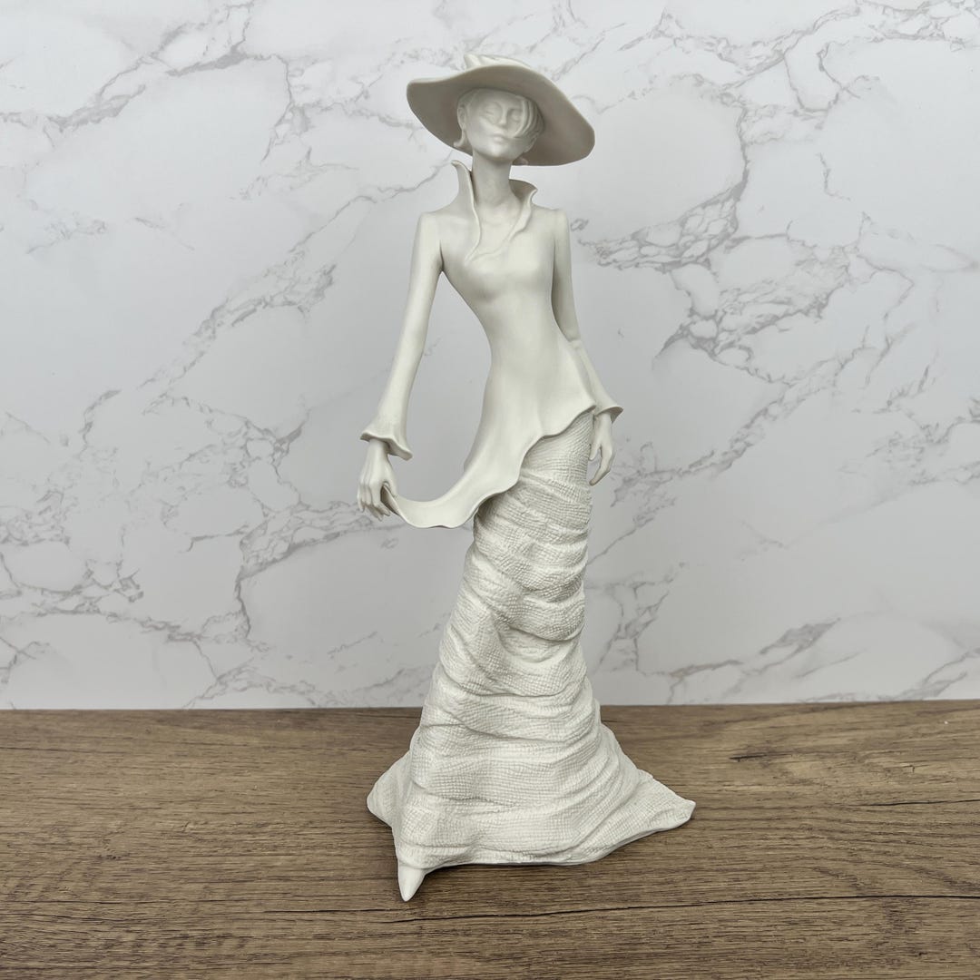 Vintage Coalport Couture Collection Figurine CHENILLE, by Peter Holland, Sateen Finish Made in ...