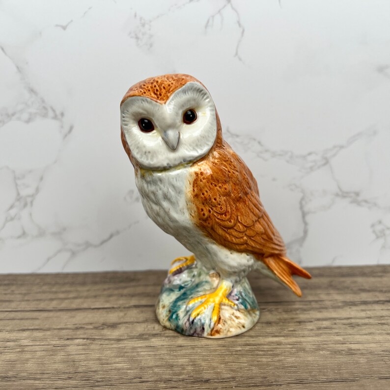 Vintage Porcelain Beswick Owl 2026, Barn Owls, Beswick Pottery ...