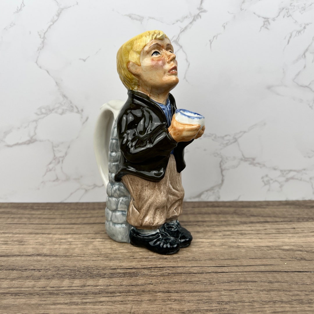 Vintage Roy Kirkham Oliver Twist Toby Jug, Staffordshire Pottery - Etsy