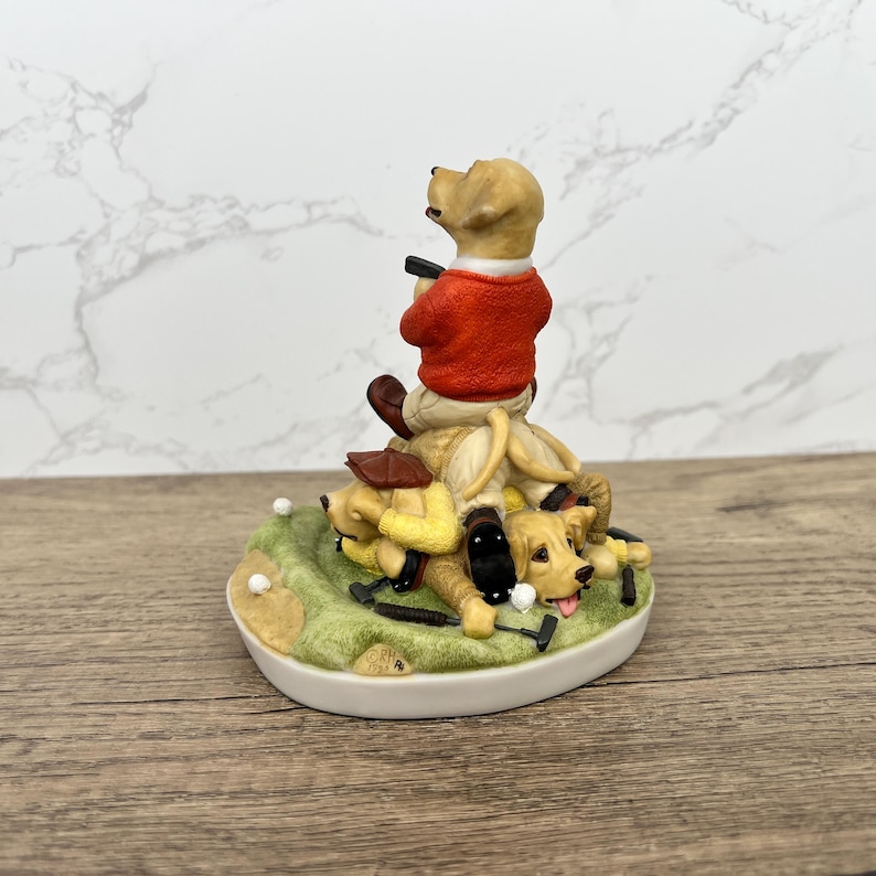 Robert Harrop Labrador Puppies Figurine, Dog With Mommy, PL01B - Etsy