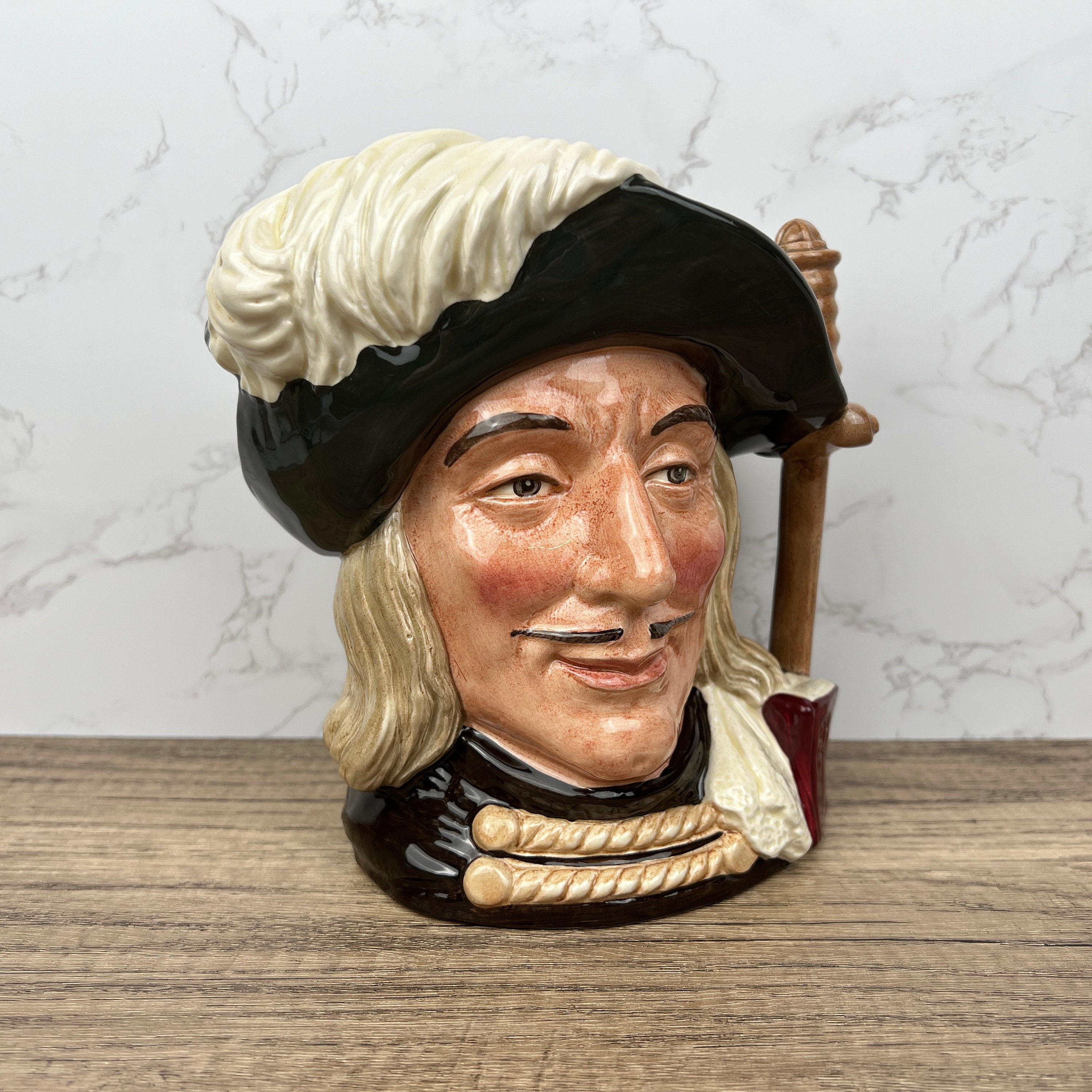 ARAMIS ROYAL DOULTON Large Character Jug 6441, Three Musketeers ...