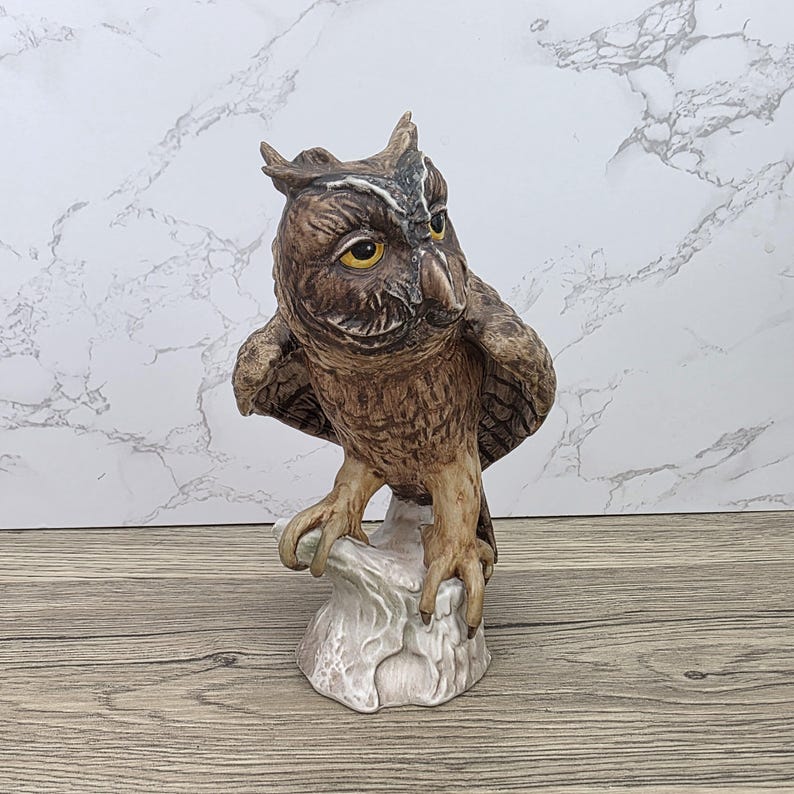 W Goebel Hummel Screech Owl Figurine CV99 1969 | West Germany Hand ...
