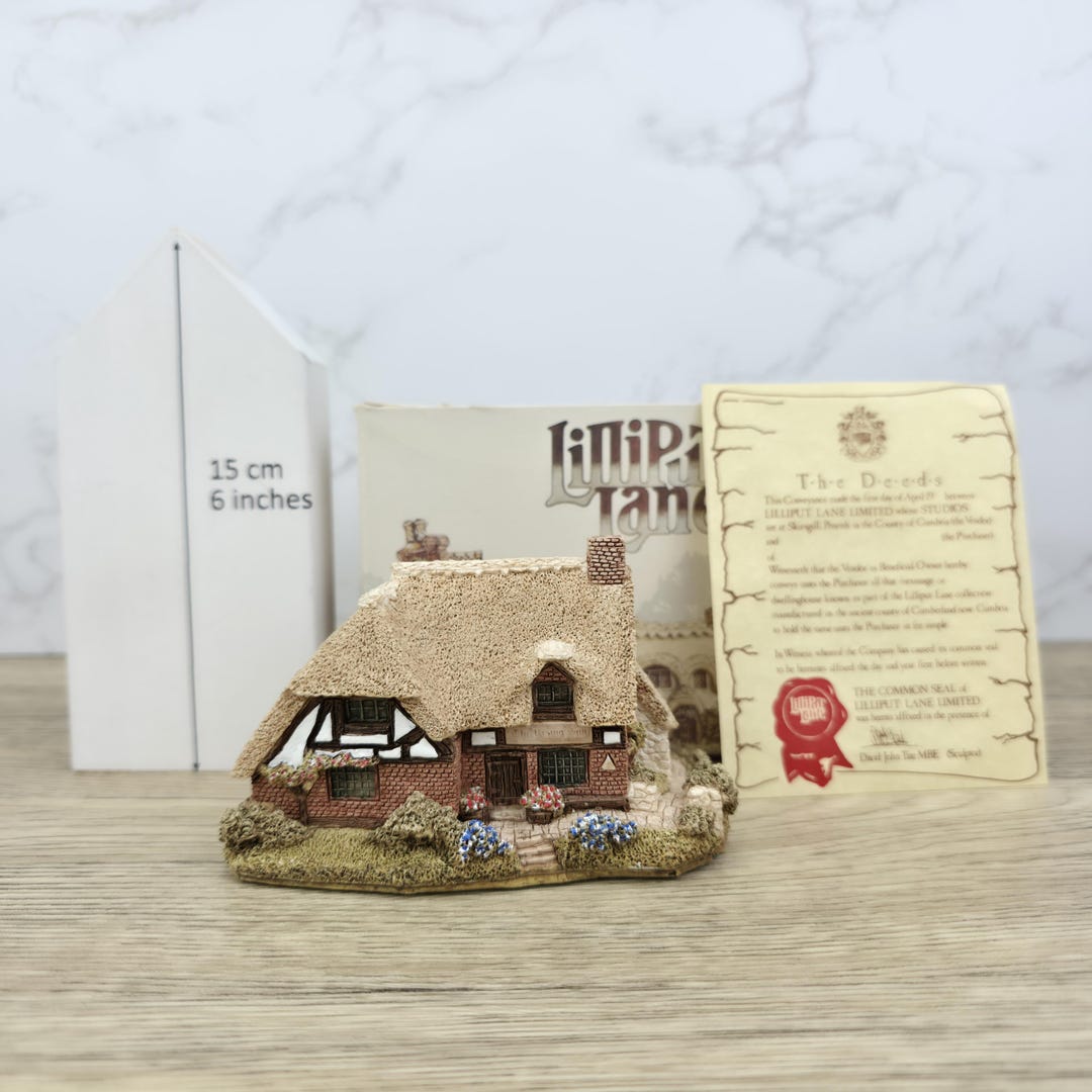 Lilliput Lane "the Rising Sun" Miniature Resin Cottage | Collectible ...