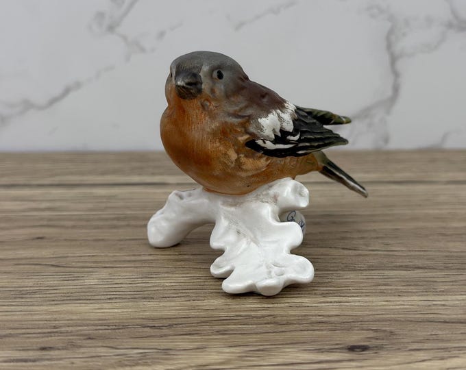 Goebel Porcelain Sparrow 2 Birds Figurines - Etsy
