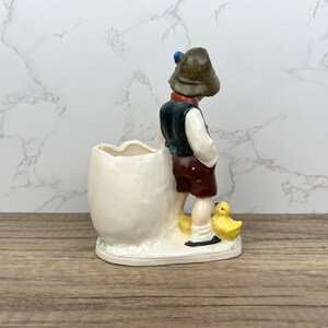 1980s Porcelain Hummel Goebel Style Porcelain Figurine Pen Holder ...