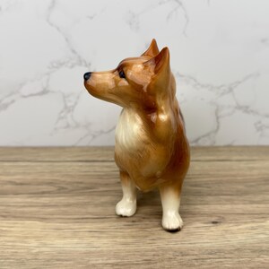 Vintage Coopercraft Porcelain Corgi Dog Figurine, Ceramic 70s ...