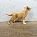 Vintage Porcelain Ceramic Male Golden Labrador Retriever Dog Ornament ...