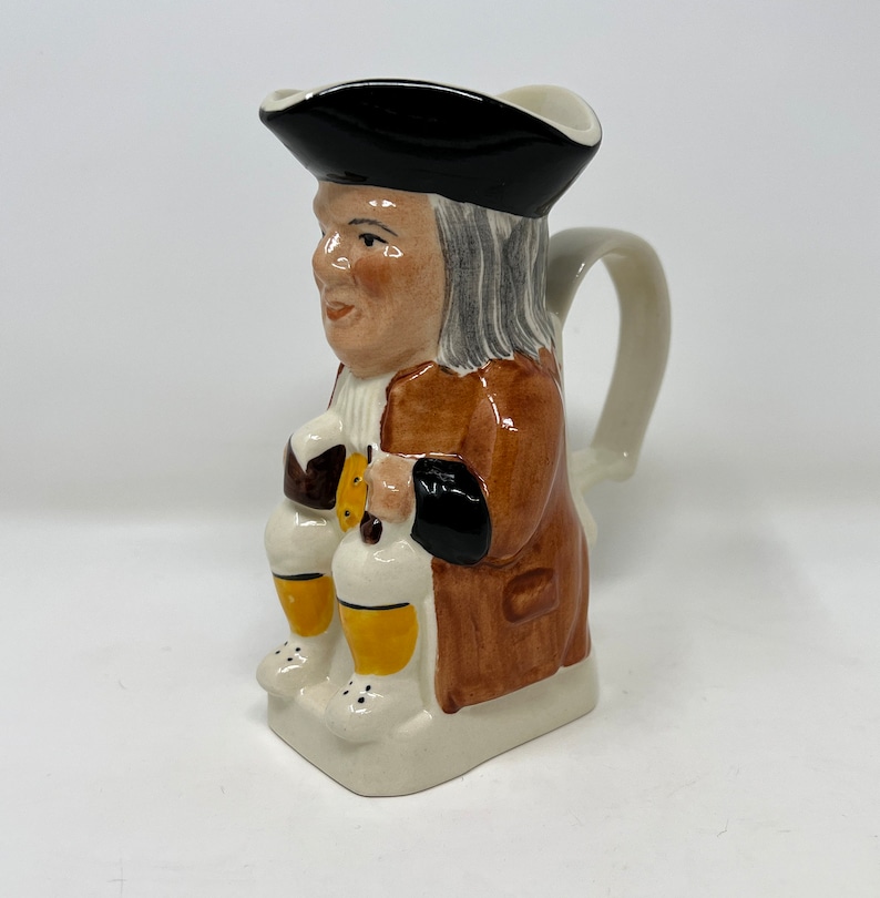 VINTAGE TOBY JUG Hand Painted in Staffordshire England - Etsy UK