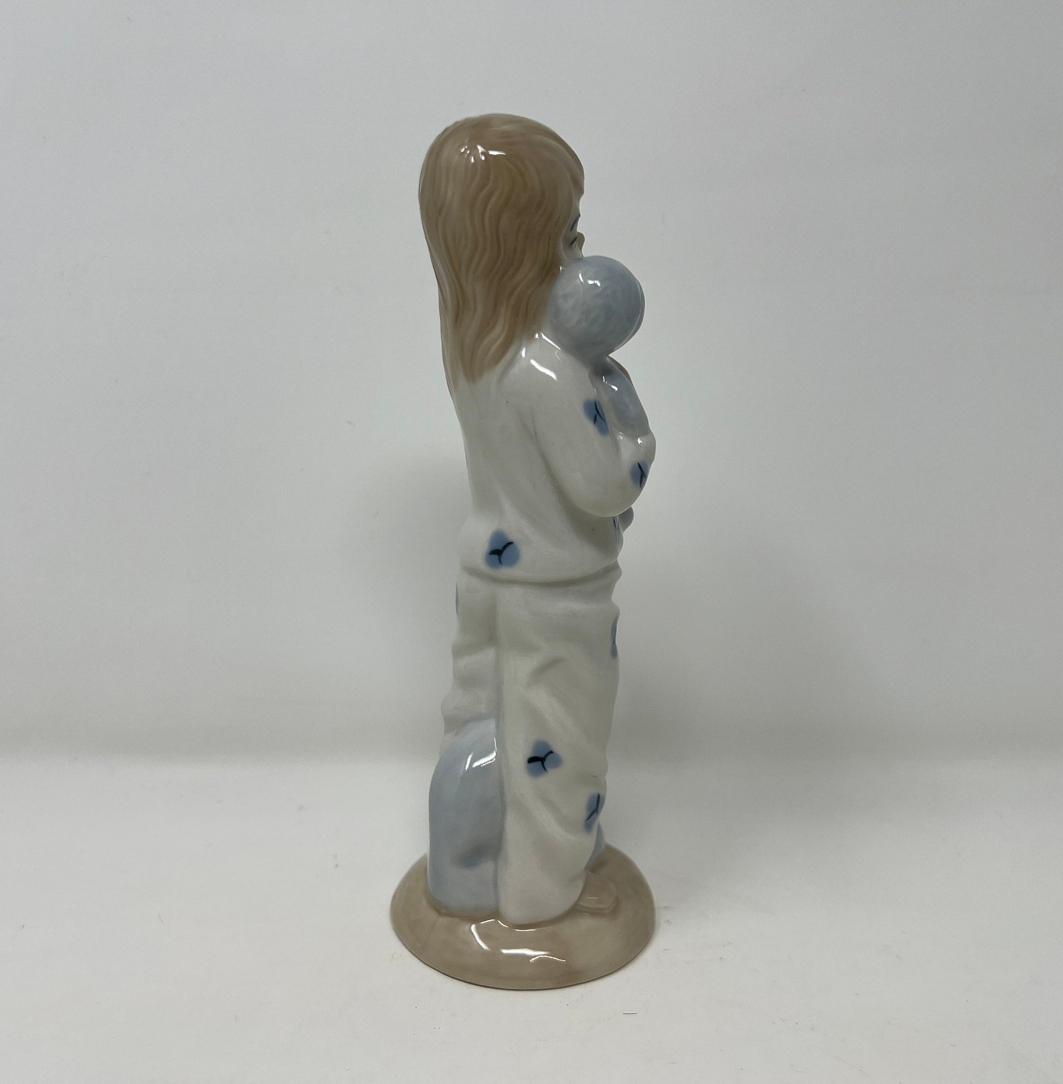SANGO Figure of a Girl With a Doll, Vintage Spanish Girl Holding Doll ...