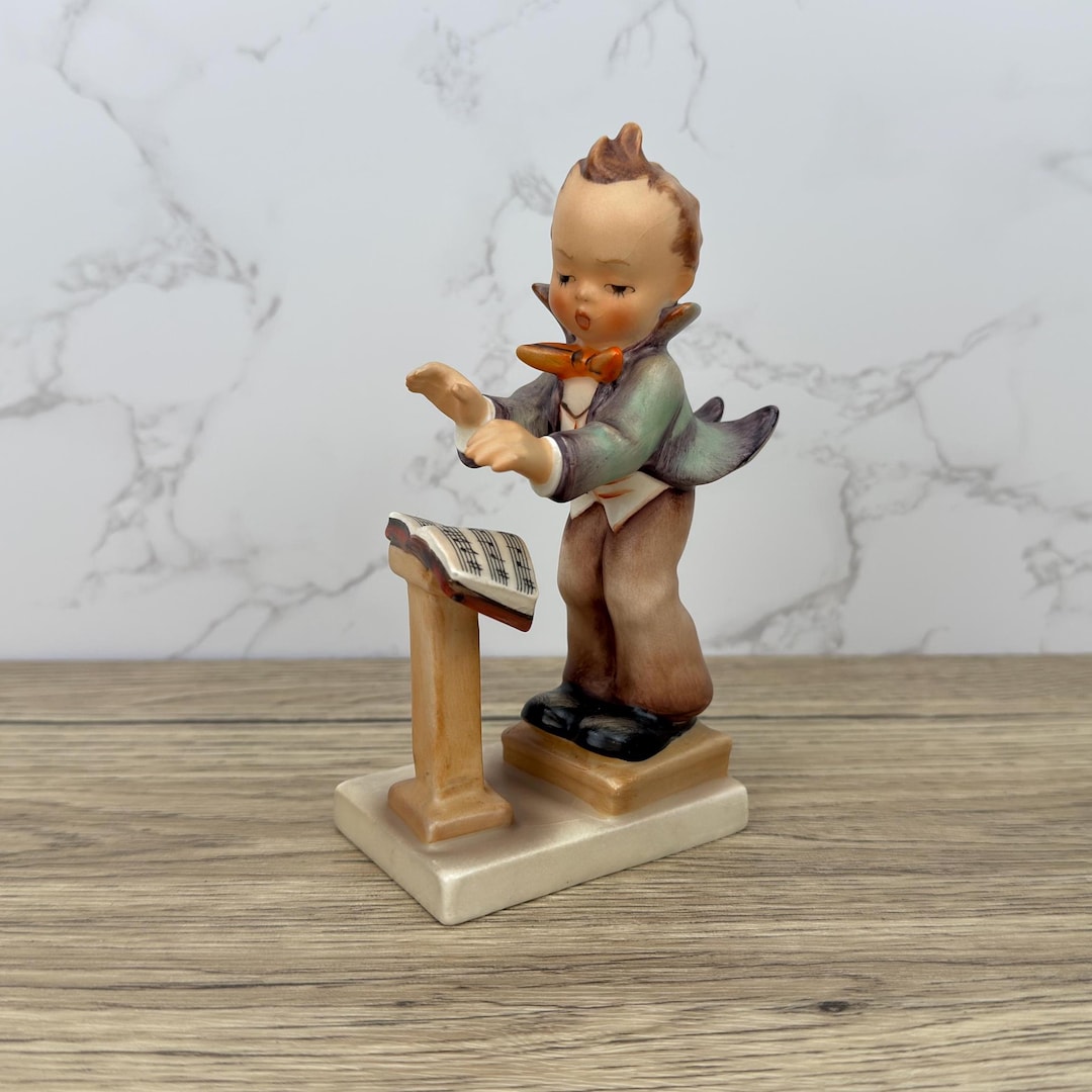 Vintage Goebel Hummel Band Leader Figurine, 129, Conductor Figurine ...