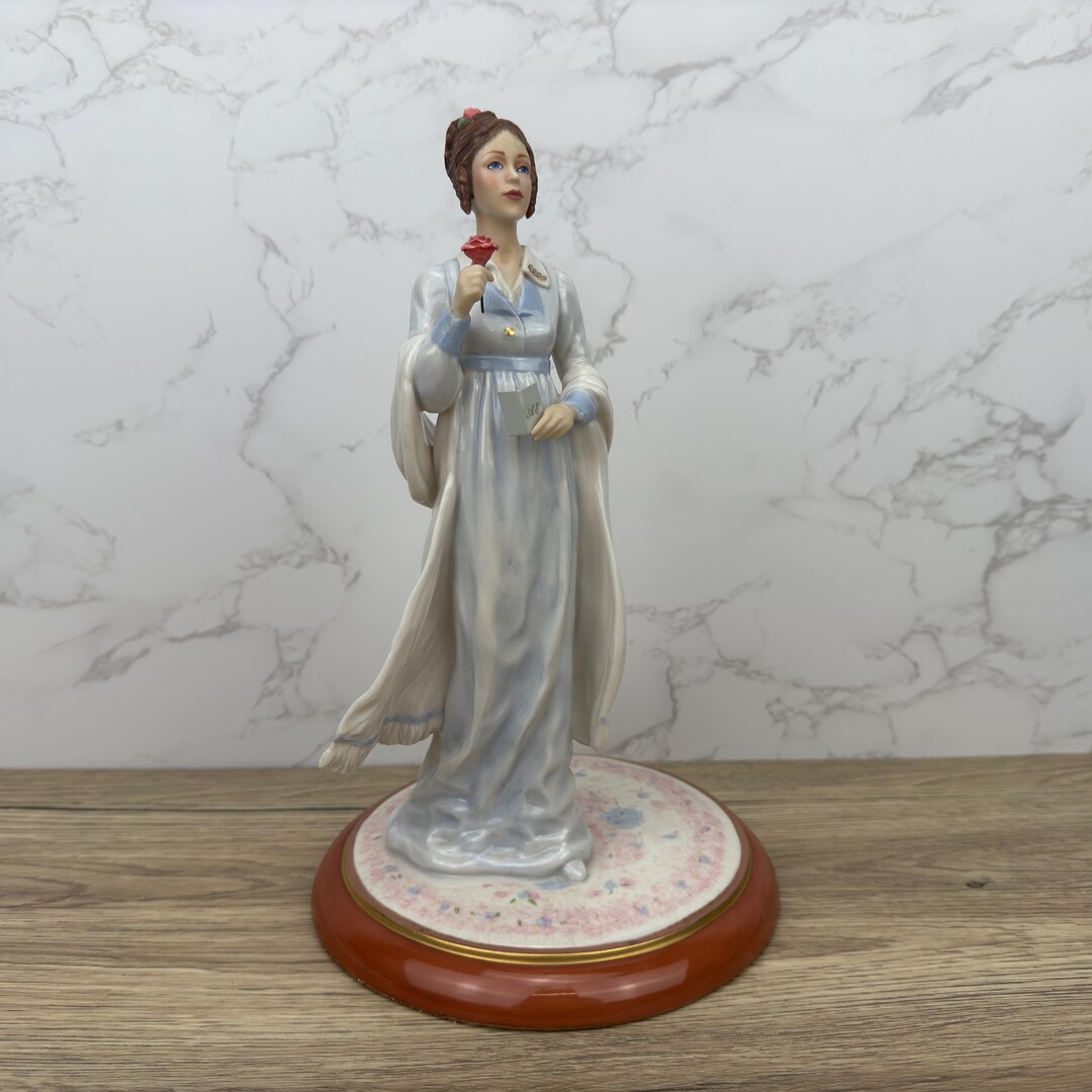 Franklin Mint Porcelain Figurine Jane Austen's ANNE From Persuasion ...