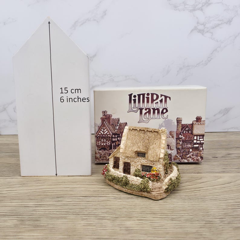 Lilliput Lane "tanners Cottage" Miniature Resin Village, Collectible ...