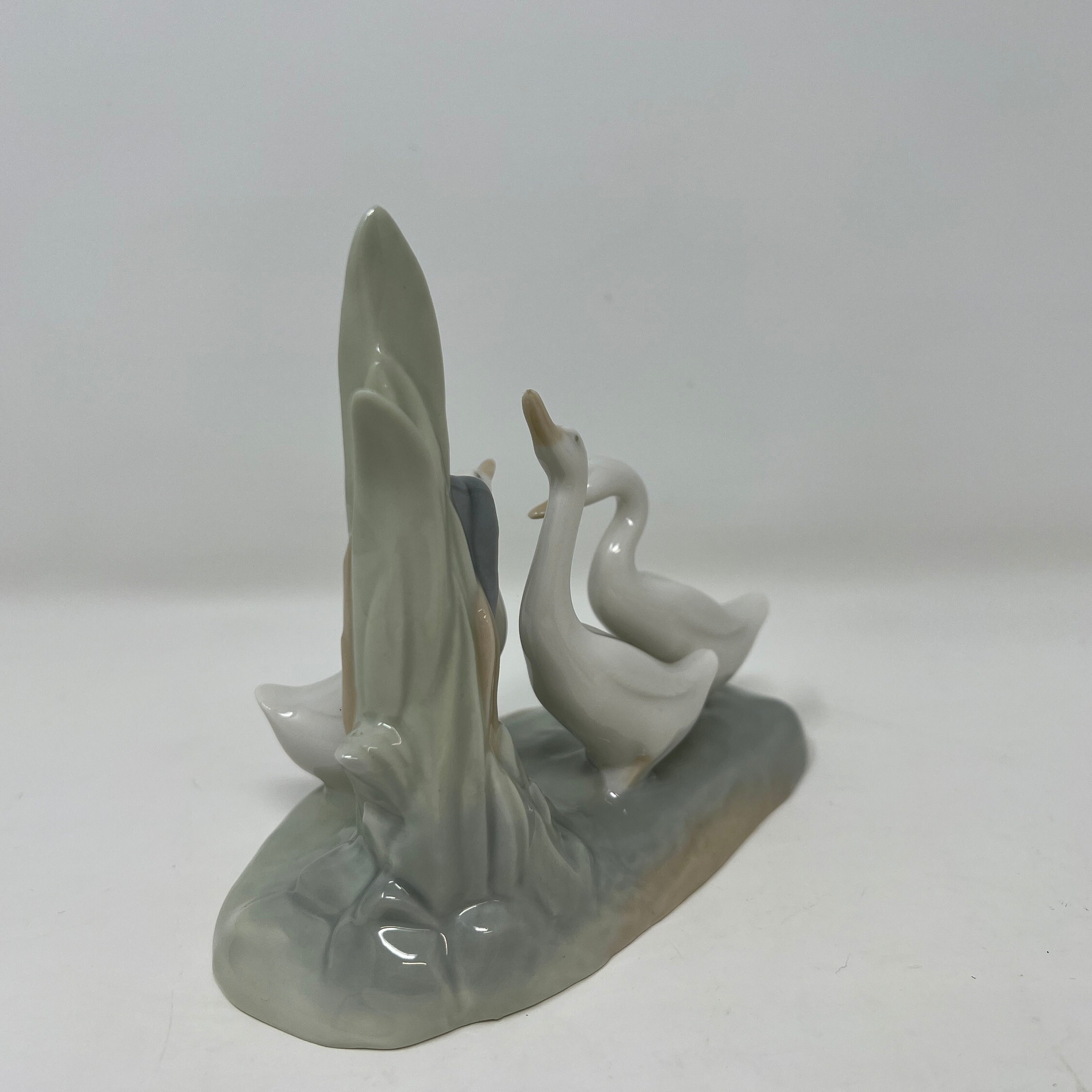 Nao by Lladro, 3 Ducks in Garden, Duck Group Figure, Figurine Vintage ...