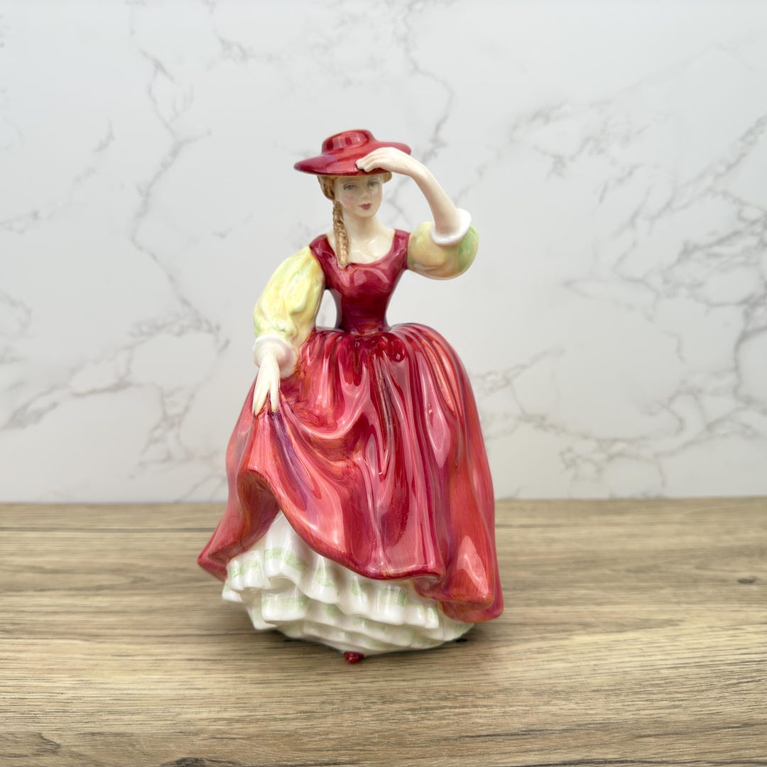 Vintage Royal Doulton Beautiful Lady Figurine, BUTTERCUP, HN2399, Hand ...