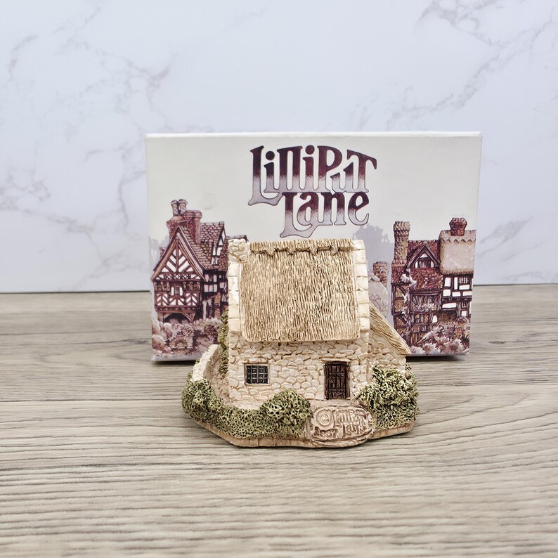 Lilliput Lane "tanners Cottage" Miniature Resin Village, Collectible ...