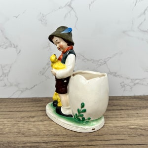 1980s Porcelain Hummel Goebel Style Porcelain Figurine Pen Holder ...