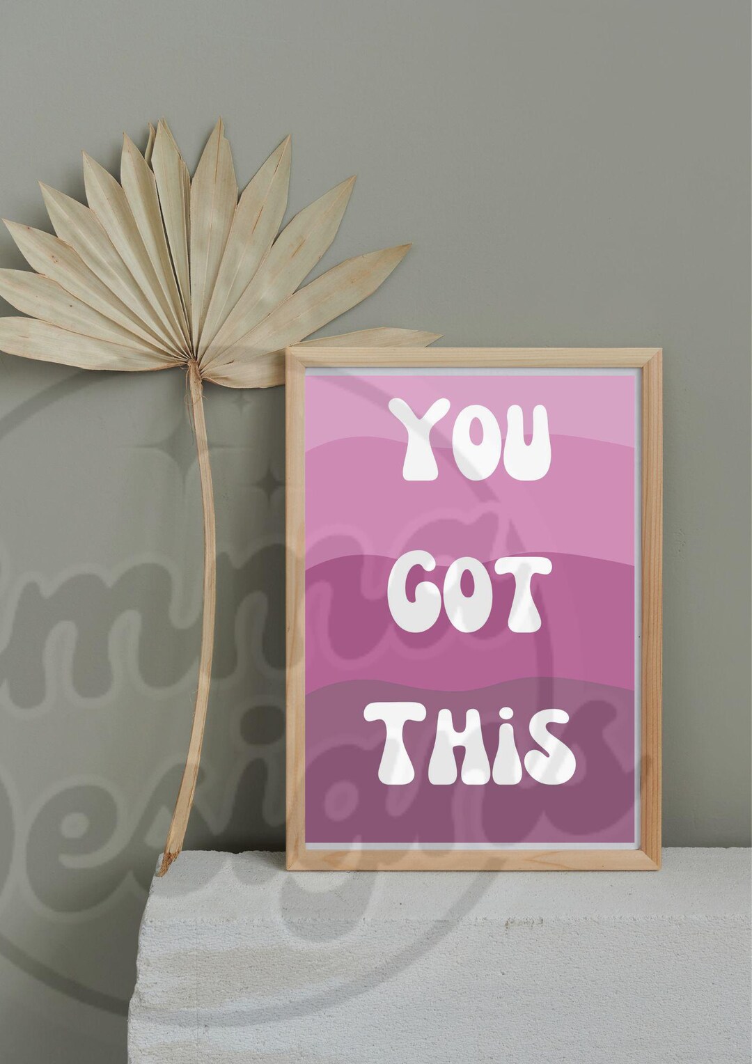 Inspirational Quote "you Got This" A4 Digital Print - Etsy