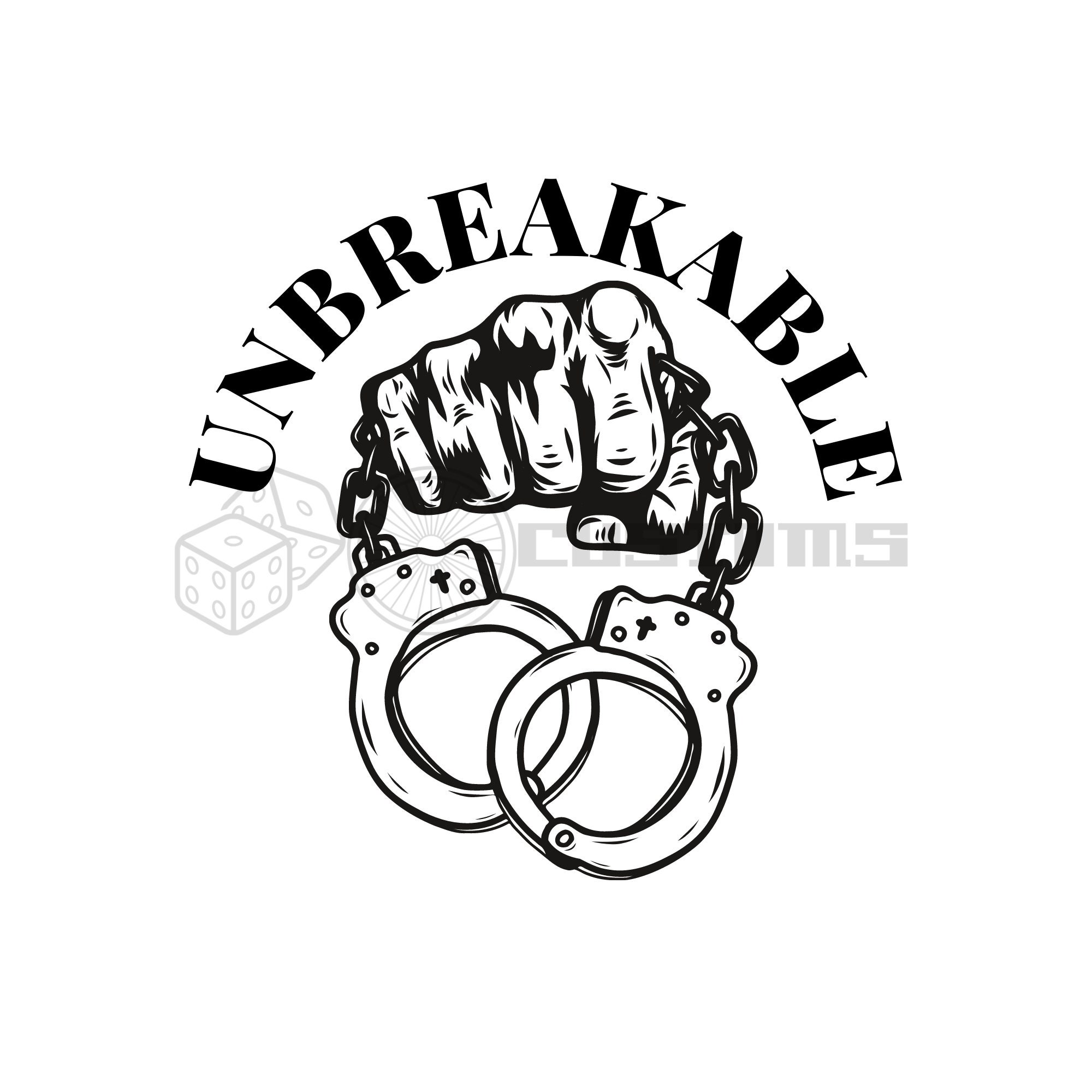 Unbreakable | SVG Instant Download - Etsy