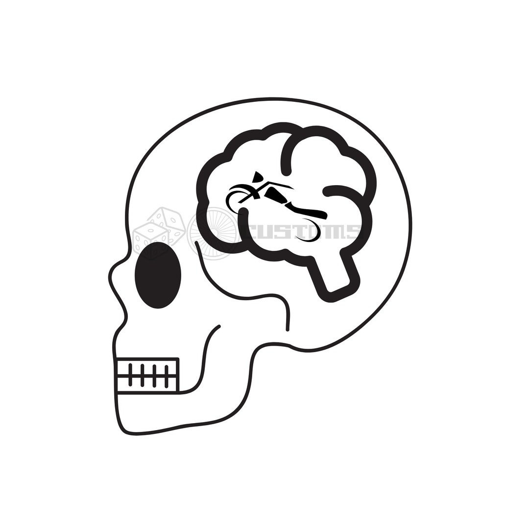 Biking on My Brain SVG | Instant Download | Perfect for Bikers - Etsy