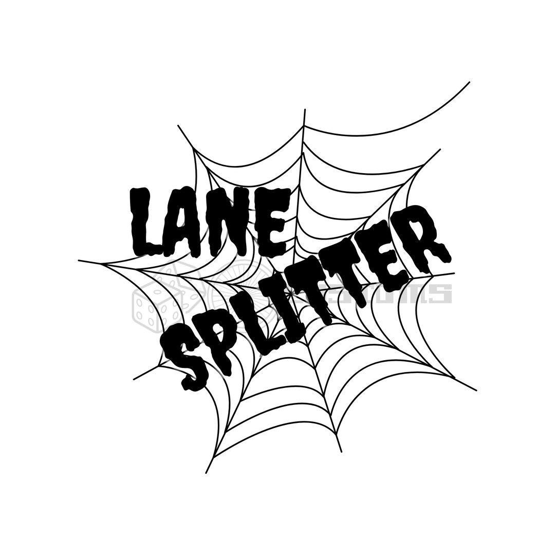 Lane Splitter Biker SVG Instant Download - Etsy