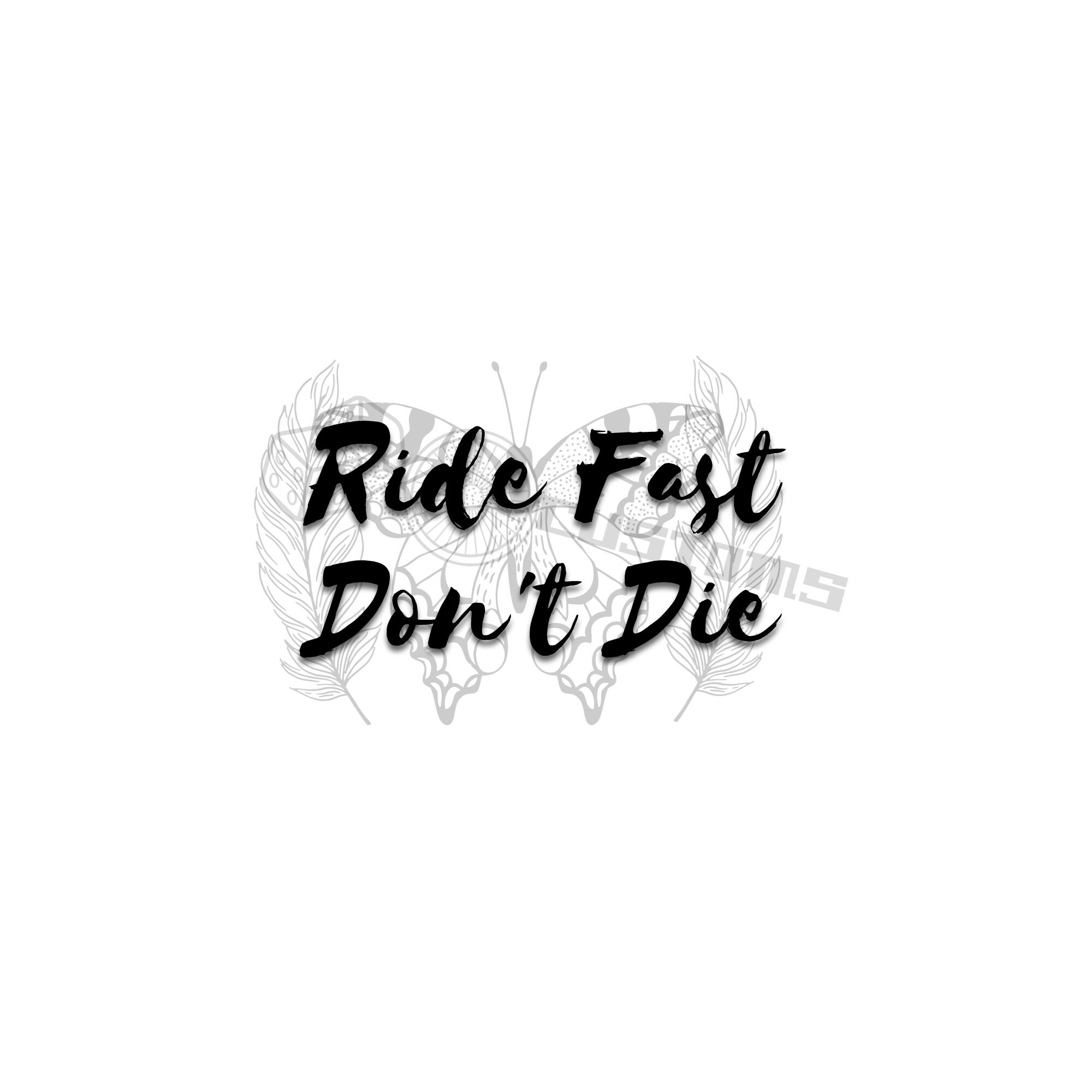 Ride Fast Don't Die Biker SVG | Instant Download - Etsy