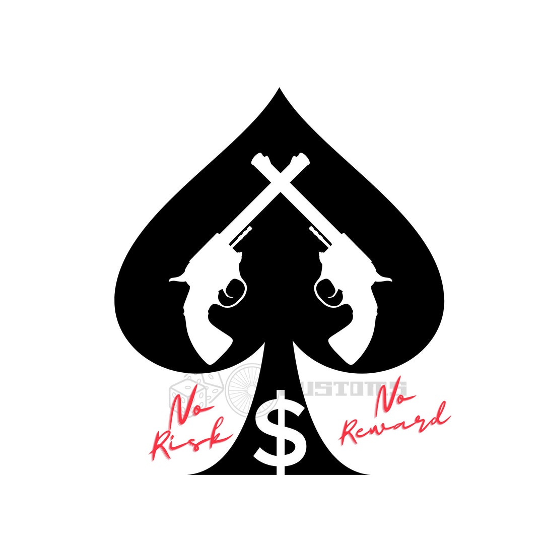 No Risk No Reward | Instant Download | SVG - Etsy