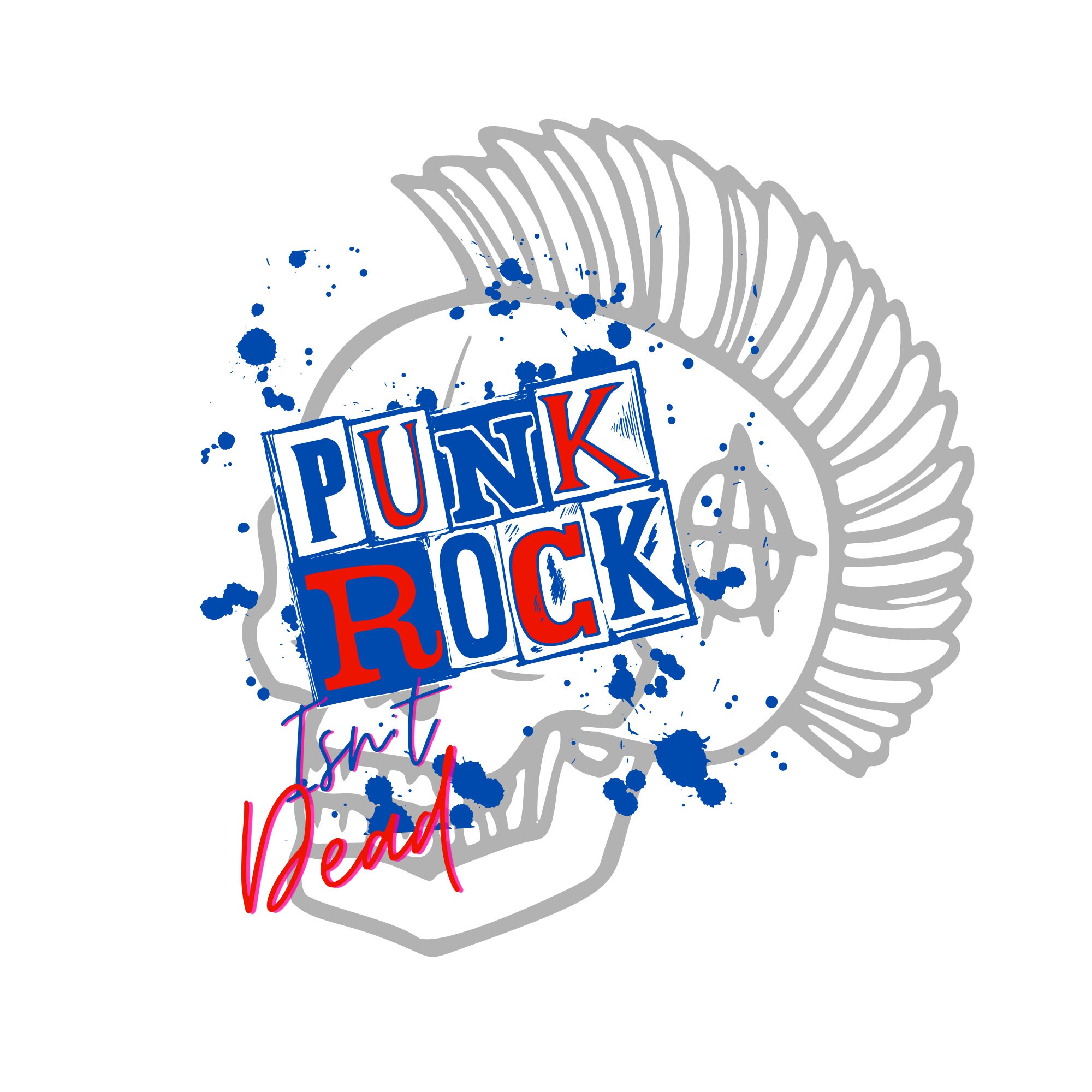 Punk Rock Isn't Dead SVG Instant Download - Etsy