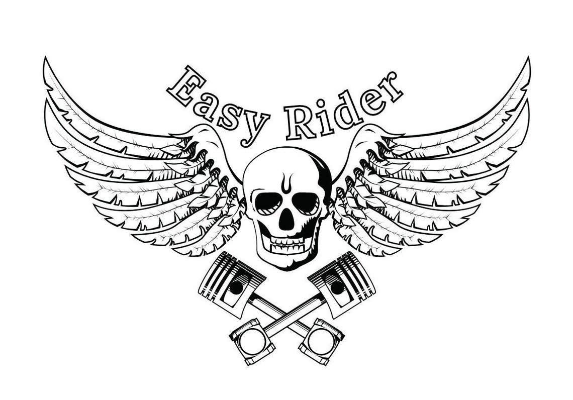 Easy Rider SVG Instant Download Etsy Will Email File Asap. - Etsy