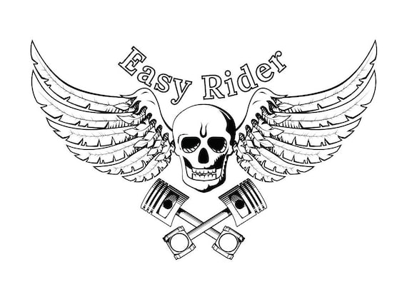 Easy Rider SVG Instant Download Etsy Will Email File Asap. - Etsy