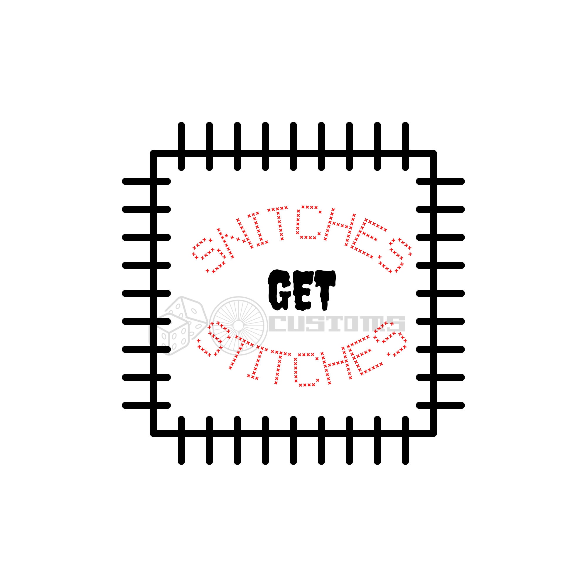 Snitches Get Stitches Funny SVG Instant Download - Etsy