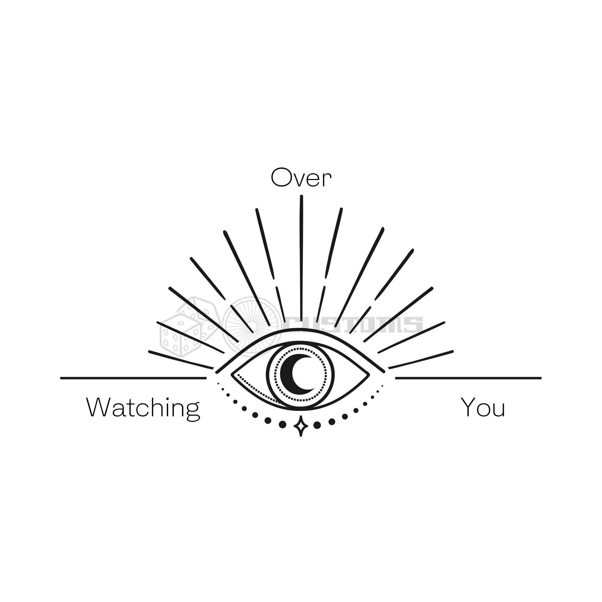 Watching Over You SVG Instant Download - Etsy