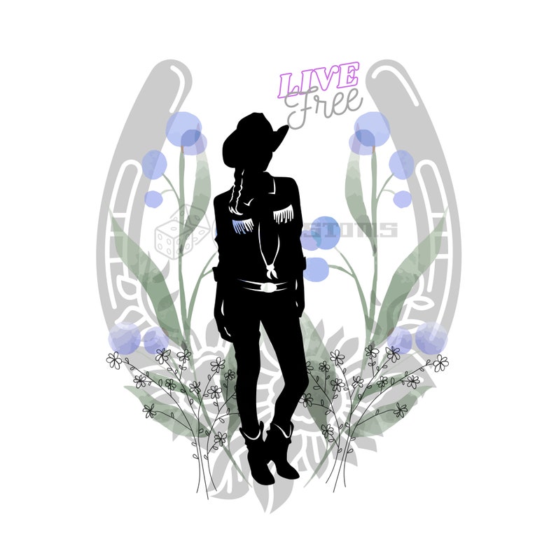 Descarga instantánea de Cowgirl Farm SVG en vivo - Etsy México