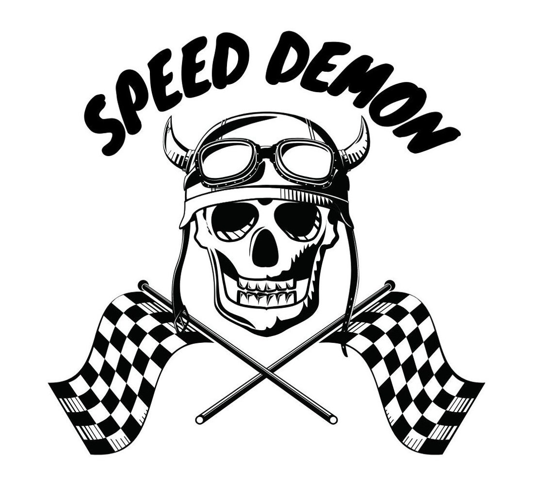 Speed Demon SVG Instant Download, Etsy Will Email File Asap. Be a Speed ...