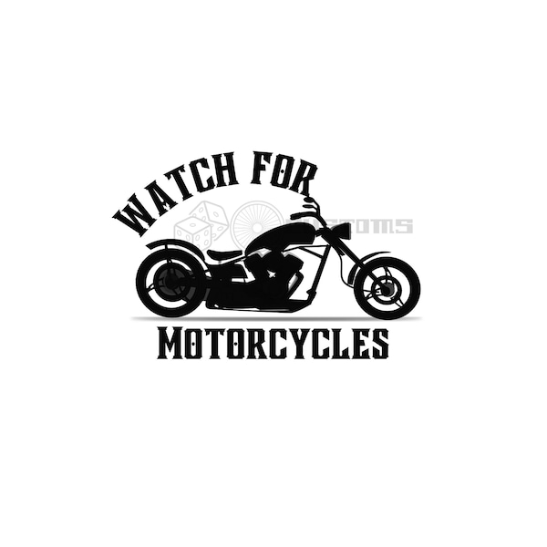 Watch for Motorcycles Svg - Etsy
