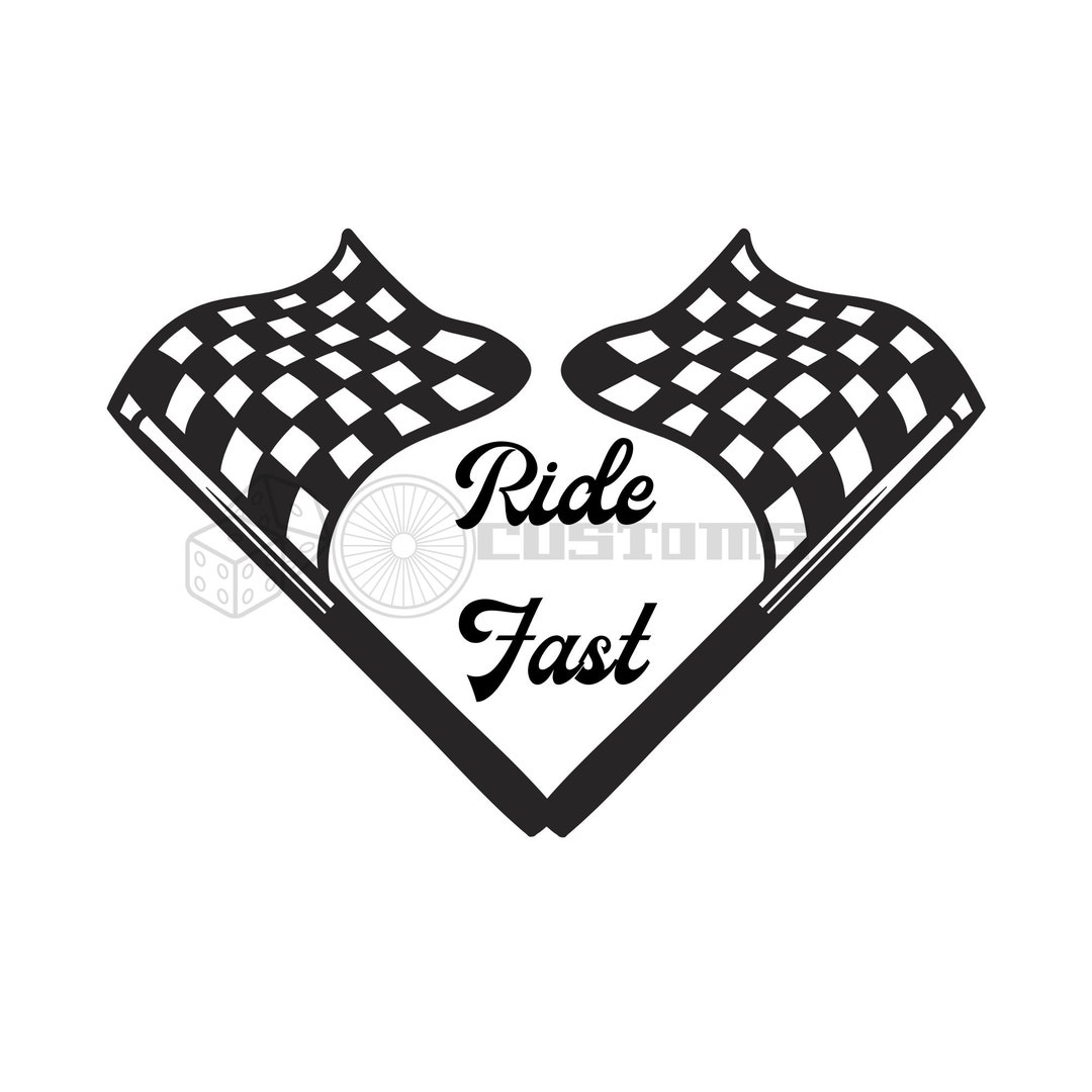 Ride Fast SVG Instant Download - Etsy