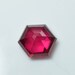 Lab Created 9.70 Ct Red Ruby, Hexagon Shape, Eye Clean ,for Ring Size ...